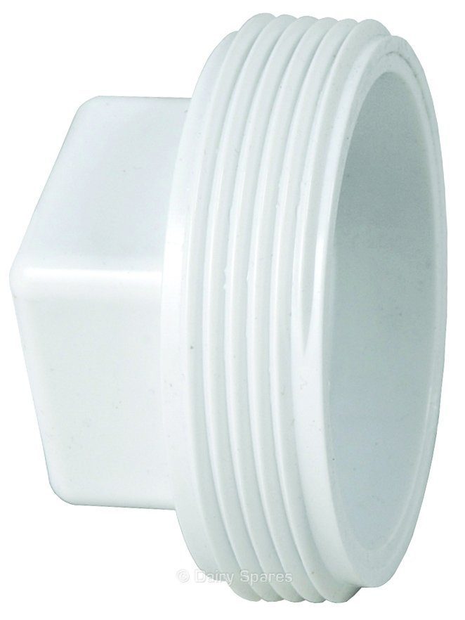 PVC Male BSP Plug (Male Thread) - 13358 - Dairy Spares