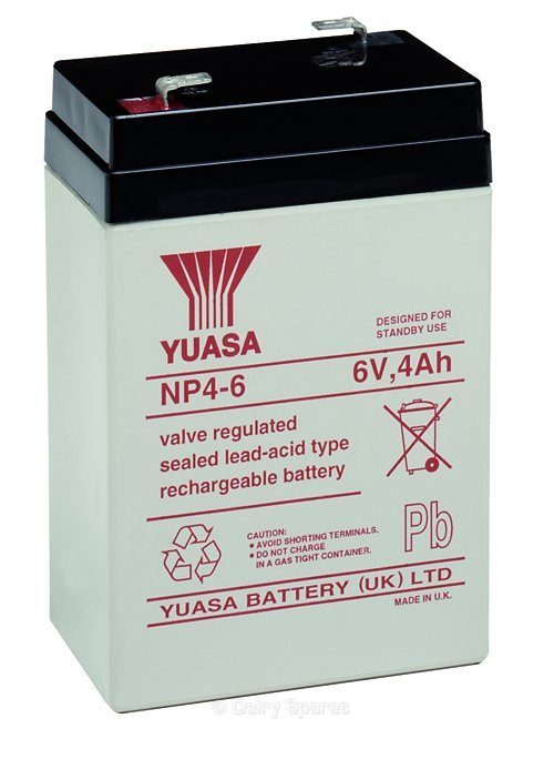 Clulite Rechargeable Battery (B5) - CL77 - Dairy Spares